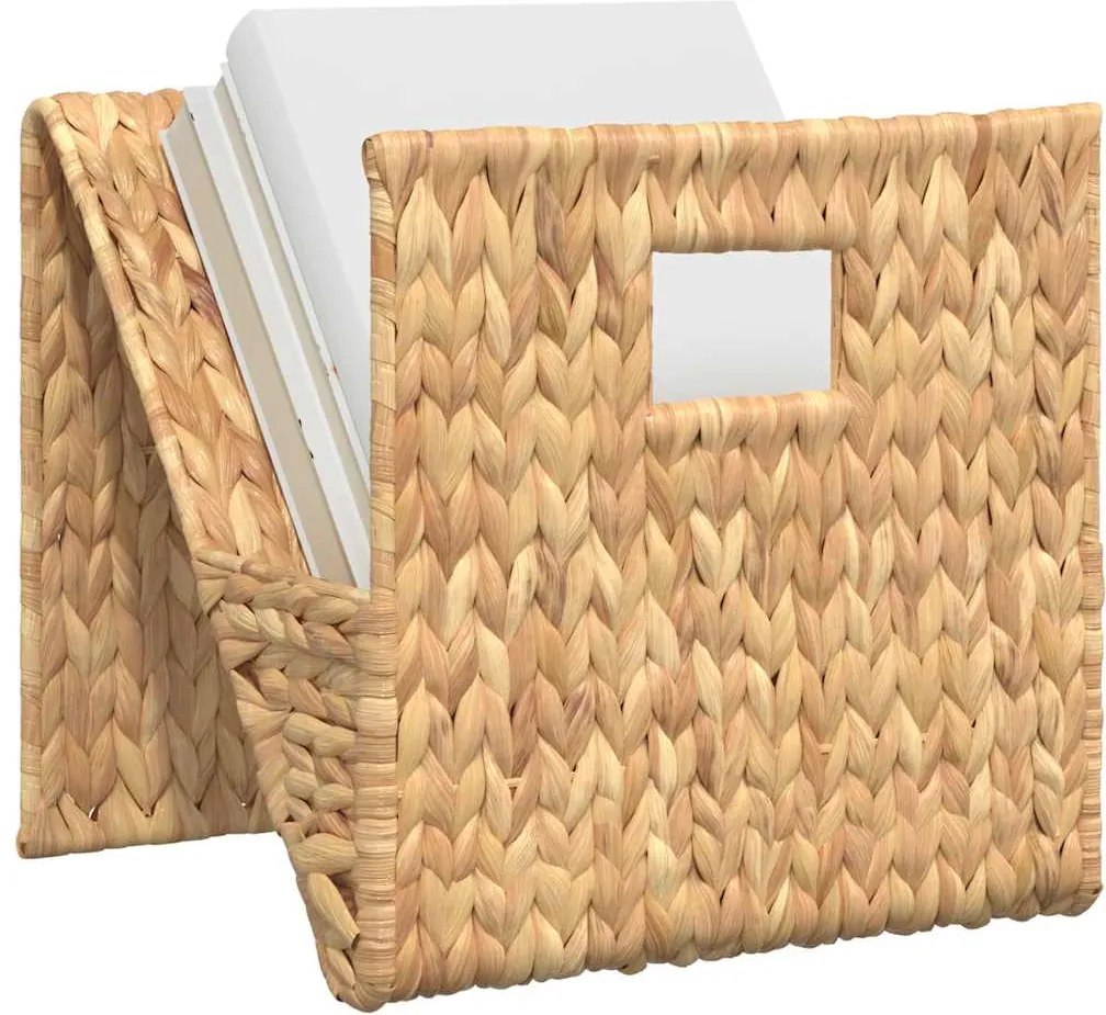 Stojan na časopisy 31 x 31 x 31 cm vodní hyacint 245494