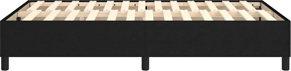 Rám postele s boxspringem černý 120 x 200 cm textil 3120848