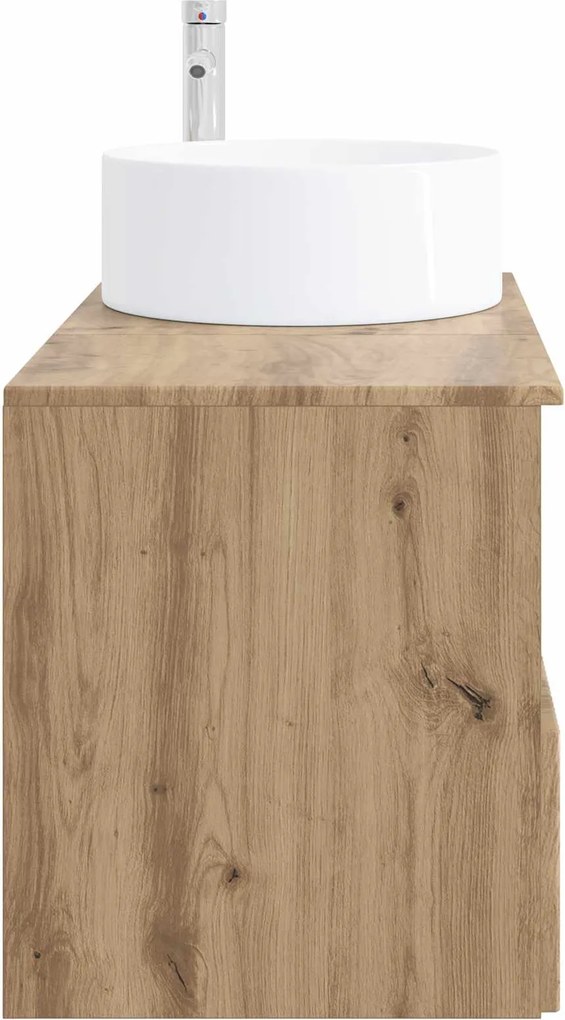 Sada koupelnového nábytku 2 ks Dub artisan Kompozitní dřevo 3404113