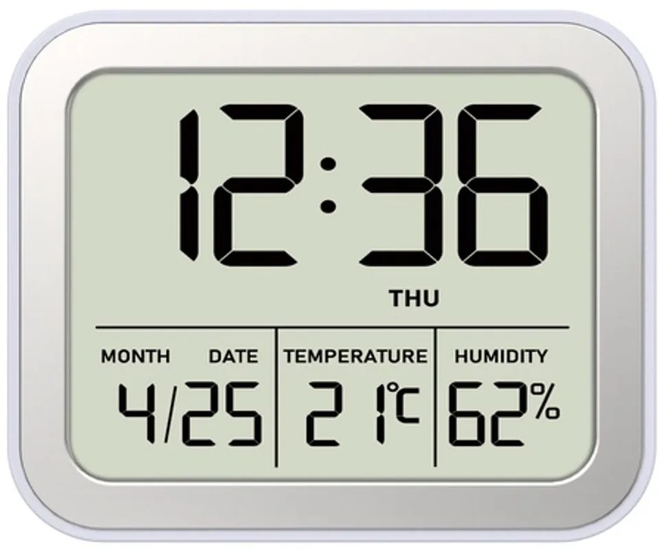 JVD SB774.2 - malé magnetické hodiny s teploměrem a vlhkoměrem