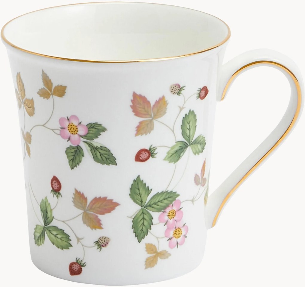Hrnek z kostního porcelánu Fine Bone China Wild Strawberry