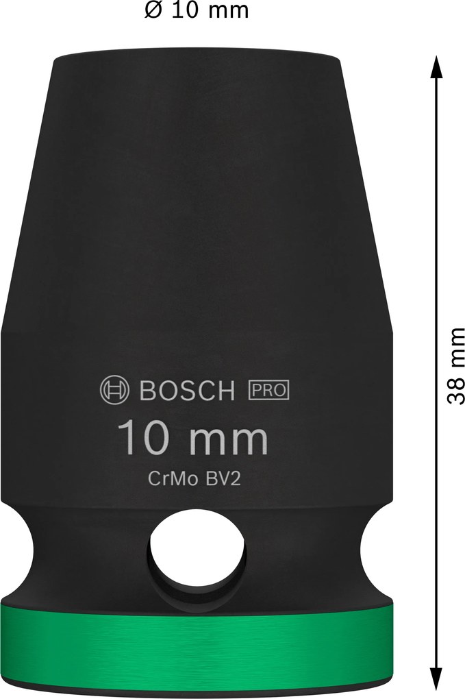Průmyslová hlavice 1/2" Bosch PRO IMPACT Dostupné varianty: Průmyslová hlavice 1/2" Bosch PRO IMPACT 27 mm