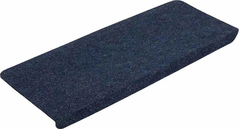 Samolepicí podložky na schody 30 ks Modrá 65x24,5x3,5 cm 3365919