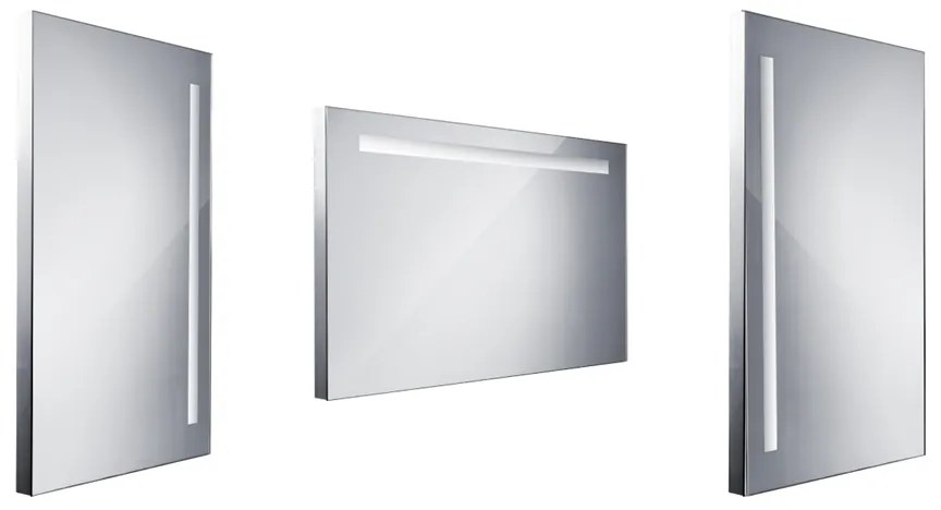 Nimco zrcadlo LED 1000 x 600 Model 1000 hliníkový rám ZP 1004
