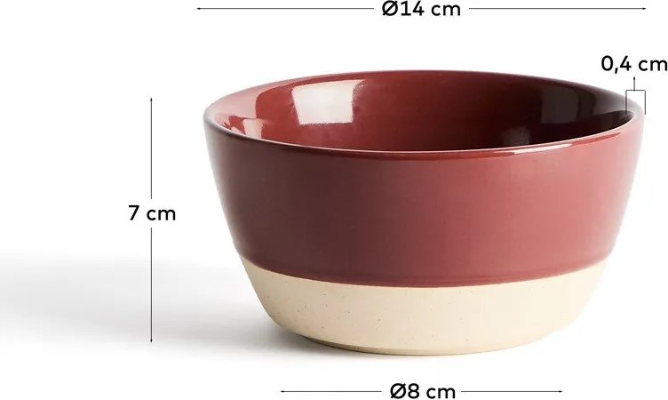 Vínová keramická miska Doren – Kave Home