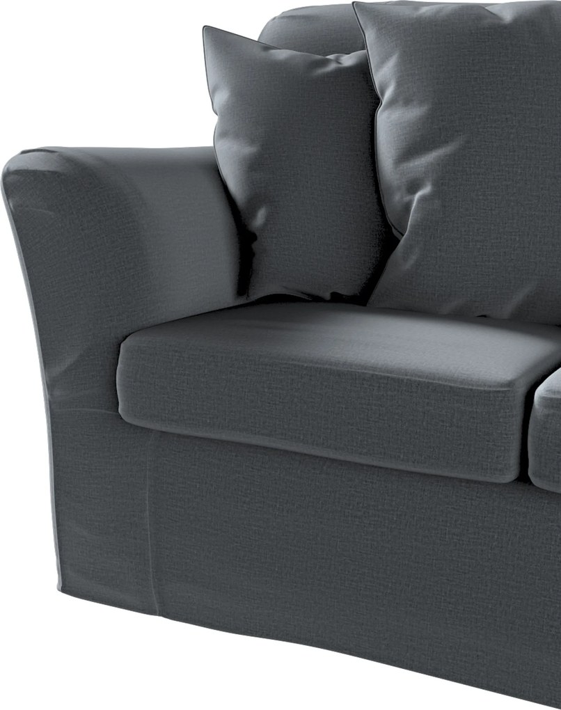 Potah na pohovku IKEA Tomelilla 3-místná nerozkládací barva šedá látka sametová