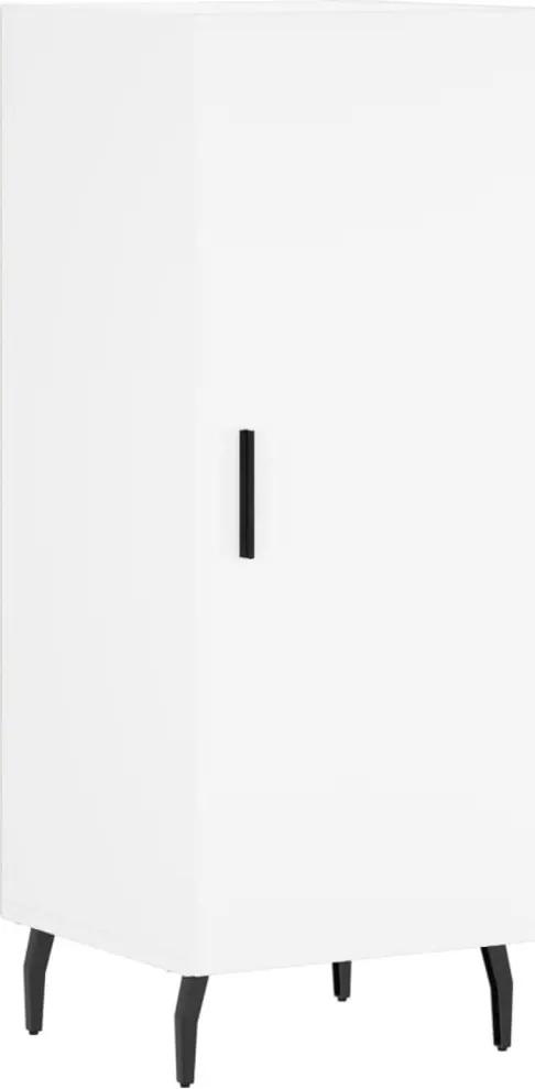 vidaXL Skříň highboard 34,5 x 34 x 180 cm kompozitní dřevo [3189653] Barva: Bílá