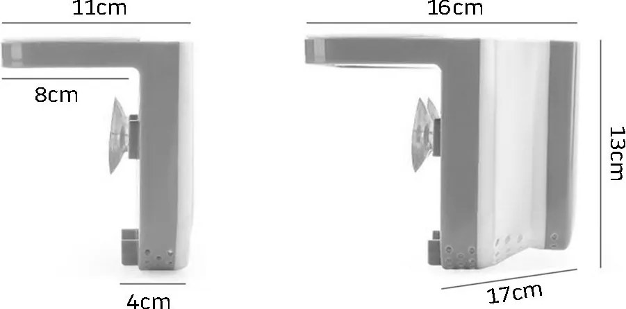Tutumi, organizér do kuchyňského dřezu, bílá-šedá, HOM-03202