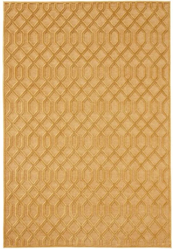 Hans Home | Kusový koberec Mint Rugs 103506 Caine gold - 200x300