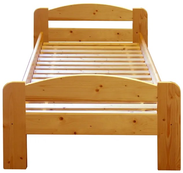 postel, jednolůžko GaMi Bětka senior, 80x200 cm, smrk