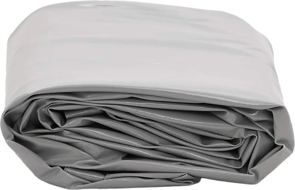 Plachta šedá 5 x 7 m 650 g/m² 156048