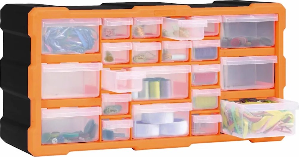 Organizér se 22 zásuvkami 49 x 16 x 25,5 cm 147583