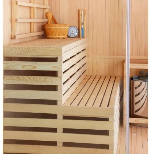 RAKOUSKÝ produkt - Finská sauna TALLINN pro 3 osoby 150x150x200cm ( J60150 )