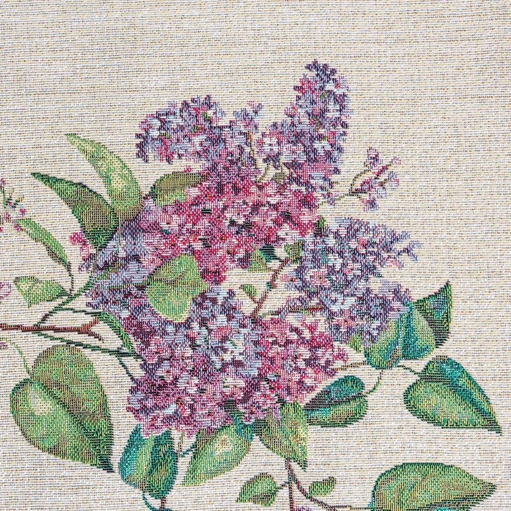 GOBELÍNOVÝ UBRUS SYRINGA 140X180 CM VZOROVANÁ
