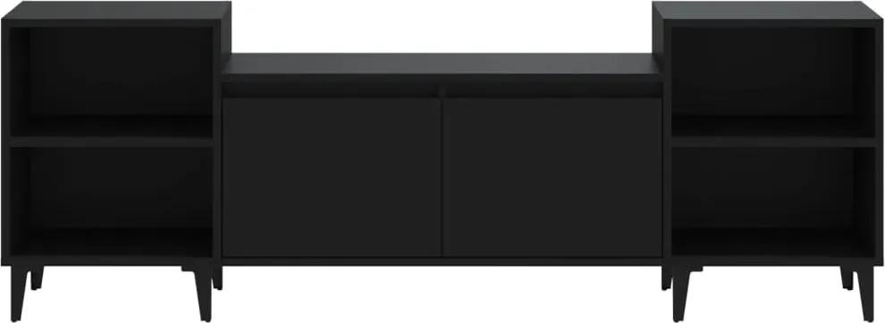 vidaXL TV skříňka 160 x 35 x 55 cm kompozitní dřevo [821197] Barva: kouřový dub