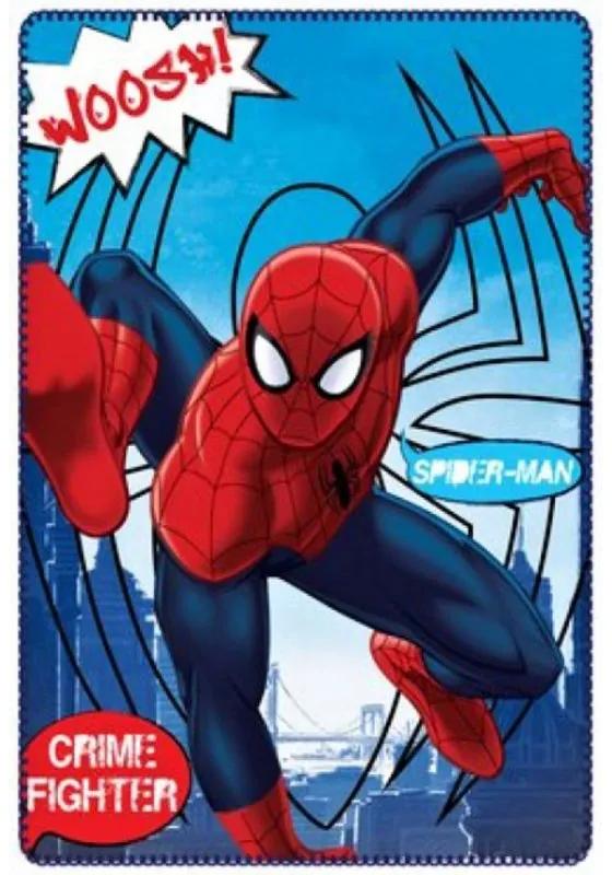 SunCity · Dětská fleecová deka Spiderman - MARVEL - 100 x 150 cm