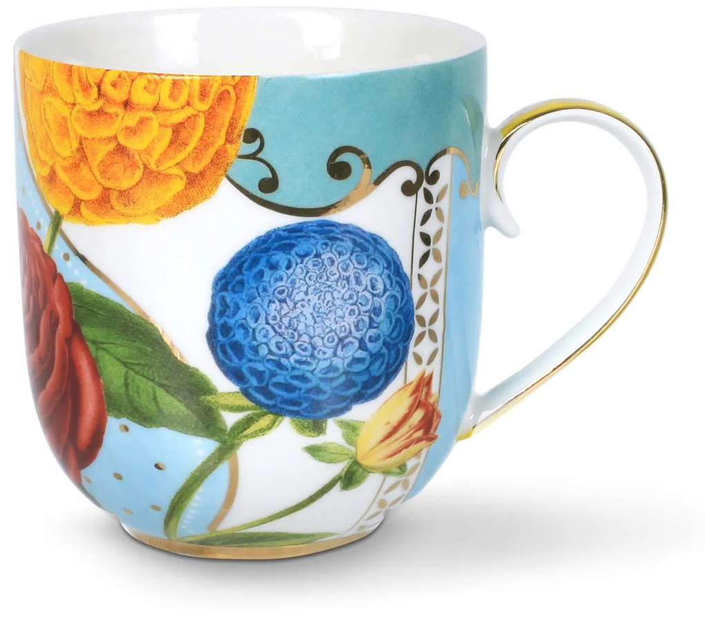 Pip Studio Royal Multi hrnek 230ml, barevný (barevný porcelánový hrnek)