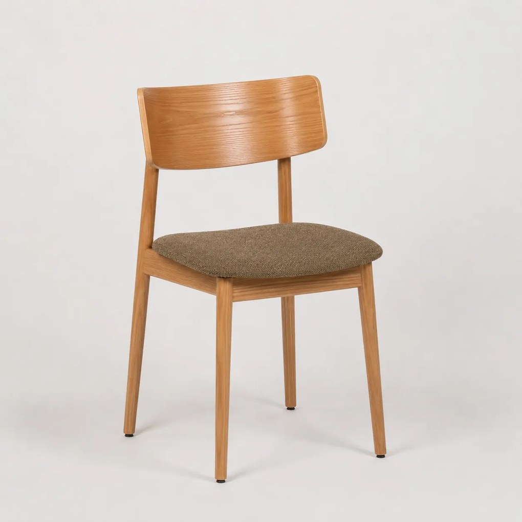 Stima Židle Bridge dubová dub LUX šedá 5