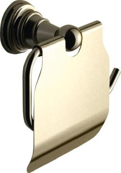 Sapho Diamond - Držák toaletního papíru s krytem, bronz 1318-17