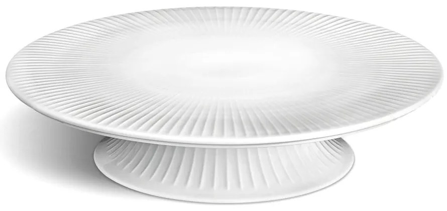 Bílý porcelánový podnos na dort Kähler Design Hammershoi Cake Dish, ⌀ 30 cm