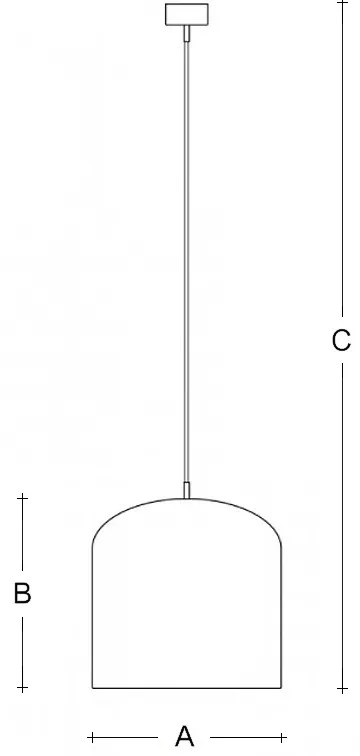 Lucis Závěsné svítidlo Juno E27, 100W ø28 cm, petrolejovo/bílé