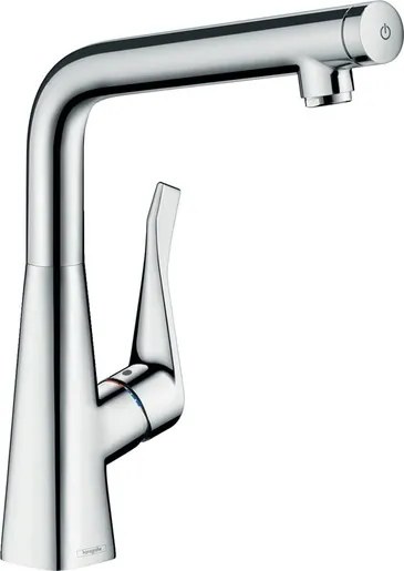 Hansgrohe Metris Select M71 dřezová baterie s otočným raménkem chrom 14883000
