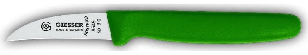 Giesser, Nůž na zeleninu 6 cm, zelený