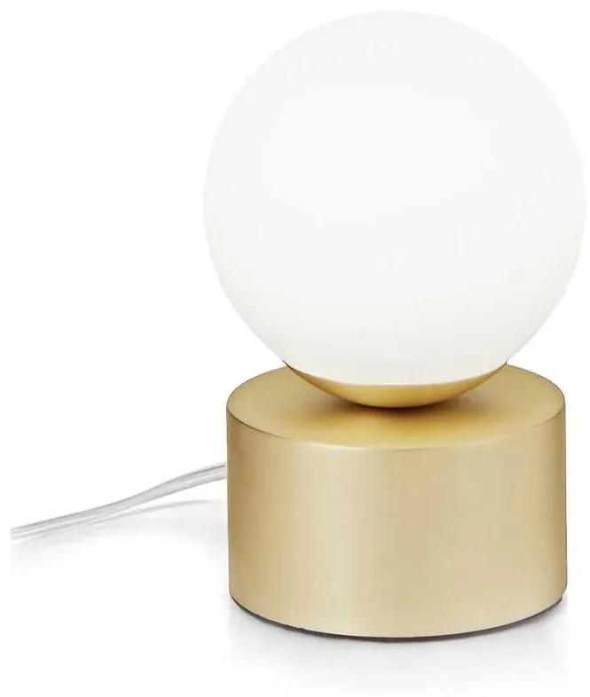Ideal Lux | Ideal Lux - LED Stolní lampa PERLAGE 1xG9/3W/230V zlatá/bílá | ID292458