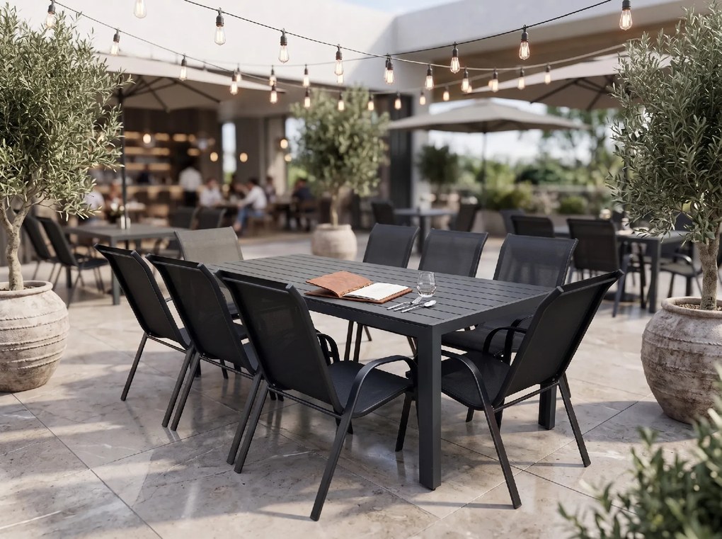 Nábytek Texim Zahradní jídelní set VIKING XL 190cm + 8x židle RAMADA