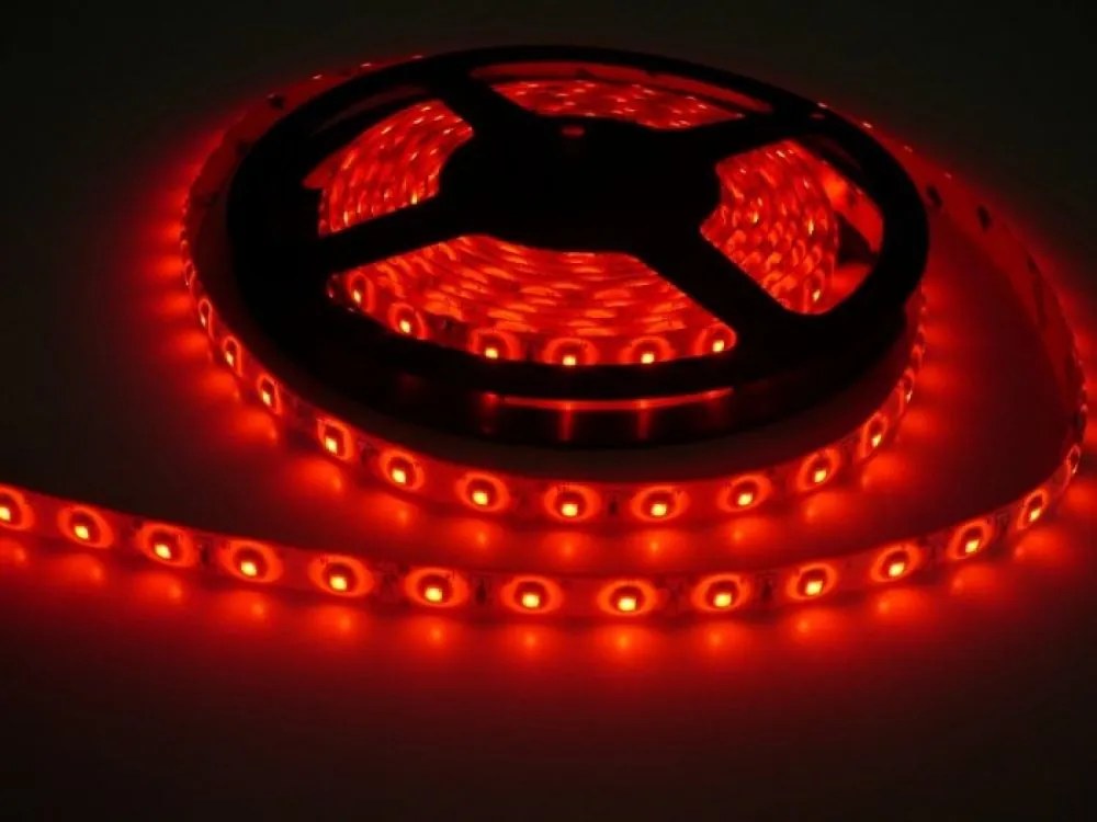 LED Solution LED pásek 4,8W/m 12V s krytím IP54 Barva světla: Červená 07117