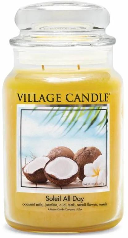 Village Candle – vonná svíčka Soleil All Day (Den na pláži), 602 g