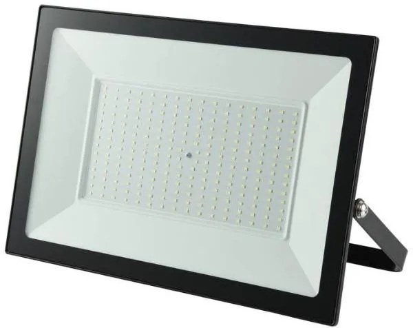 Led reflektor avide ultratenký led reflektor černý 200 w 16000 lm, studená