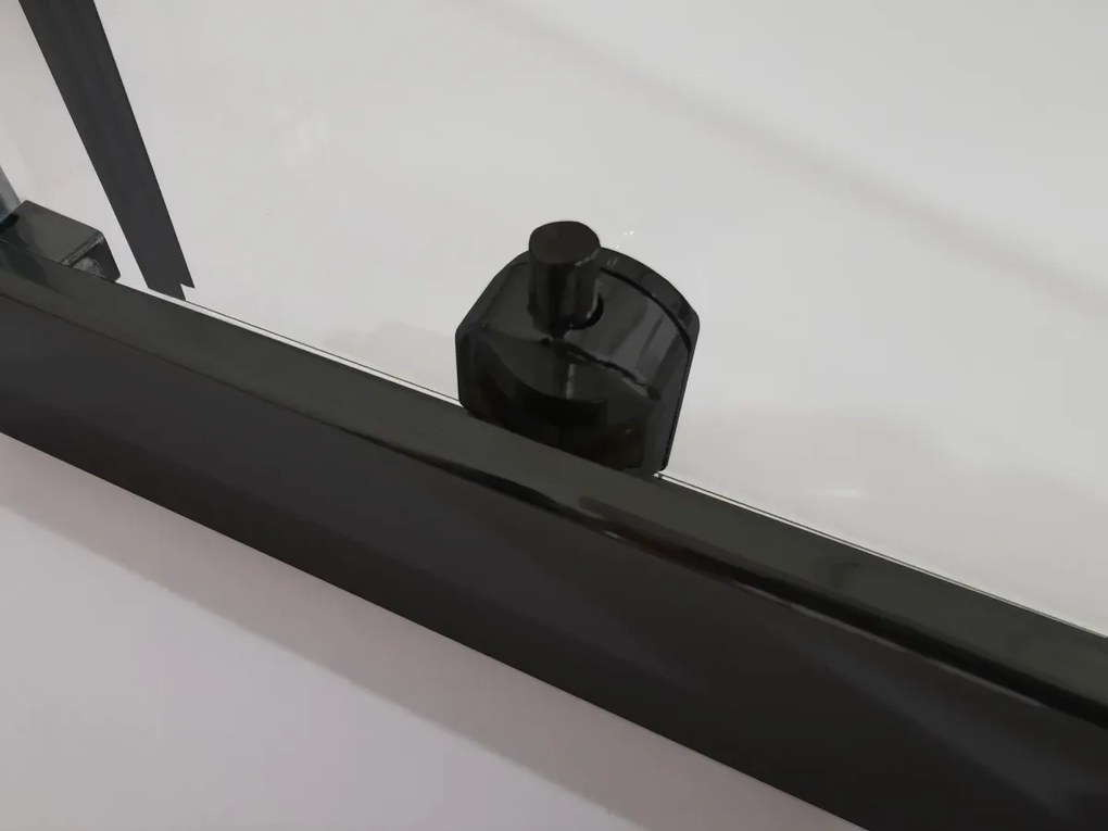 POINT BLACK 90x90 Grape Čtvrtkruhová sprchová zástěna