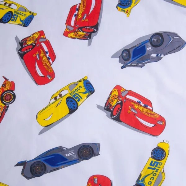 Jerry Fabrics Povlečení do postýlky Cars Champion baby 100x135, 40x60 cm