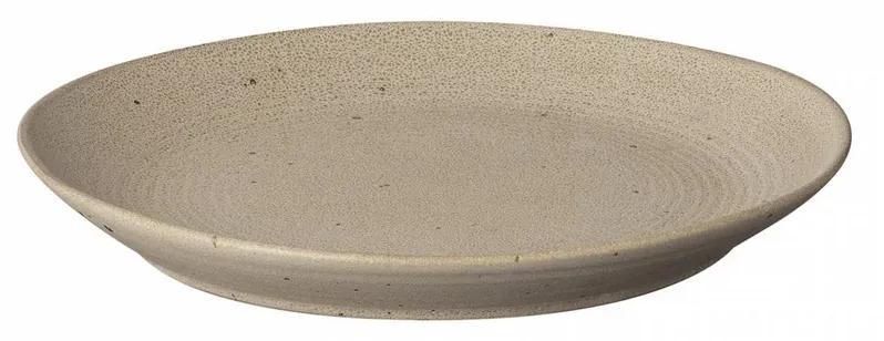 Keramický dezertní talíř průměr 26 cm Blomus KUMI - béžový
