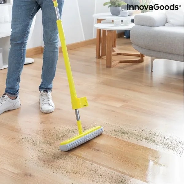 Samoždímací mop s houbou, suchý a mokrý 2 v 1 Wringop InnovaGoods