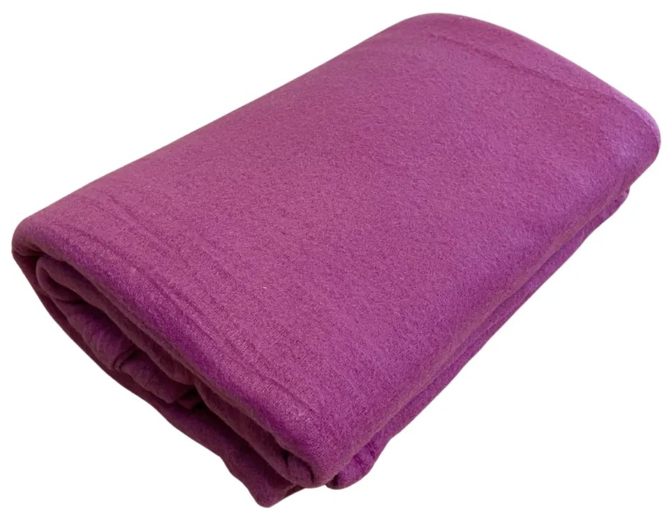 Deka Fleece Fialová  150x200cm TiaHome
