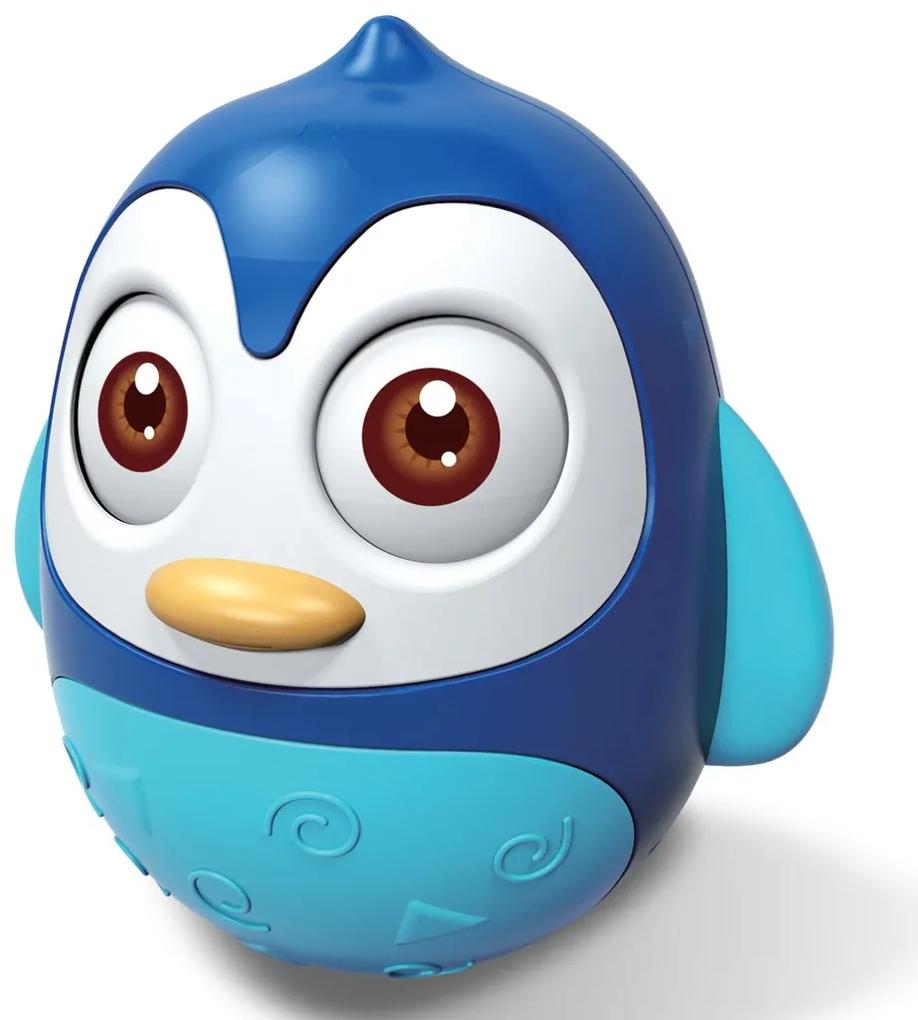 Kývací hračka Baby Mix tučňák modrý Modrá