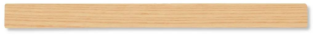 Wook | dřevěná magnetická lišta na nože - jasan montáž: montáž na sklo/zeď, velikost: 45 x 4 x 2 cm (8 nožů)