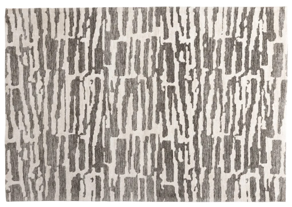 Obdélníkový koberec Milos, šedý, 230x160