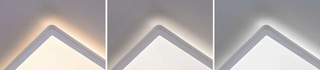 Paulmann 79927 Atria Shine, bílé stropní svítidlo s korónou s funkcí White Switch 22W LED 3000/4000/6500K, 58x20cm