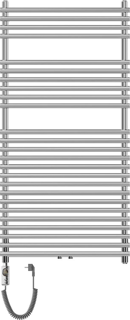 Mexen Sol, elektrické topné těleso 1200x600 mm + topná tyč 600 W, chromová, W125-1200-600-2600-01