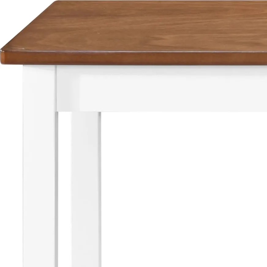 vidaXL Barový stůl masivní dřevo 108 x 60 x 91 cm [245548]