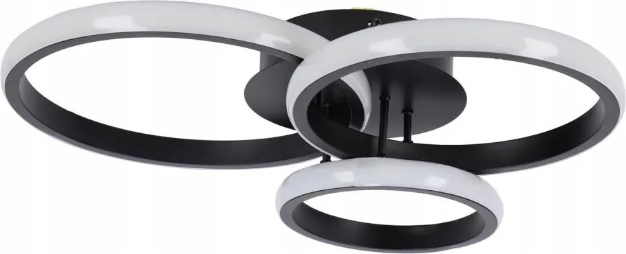 LED Stmívatelné stropní svítidlo LED/70W/230V 3000-6500K černá + DO