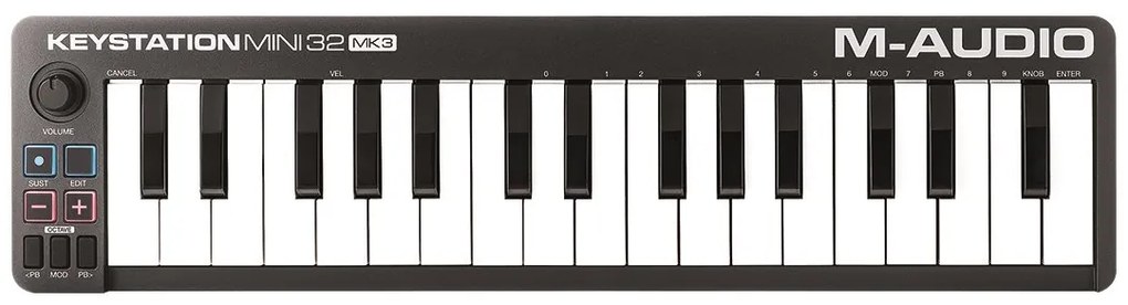 Midi klávesy m-audio keystation mini 32 mk3
