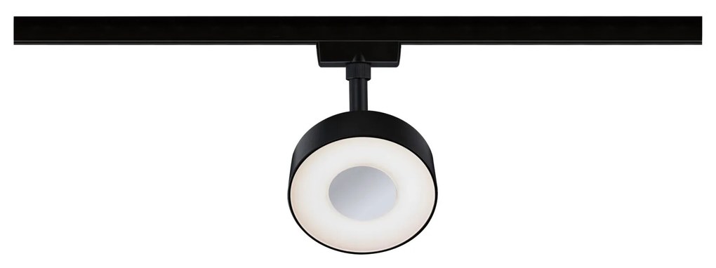 Paulmann 96545 Circle, spot pro Urail system, 1x5W LED 3000/4000K, White Switch, černá