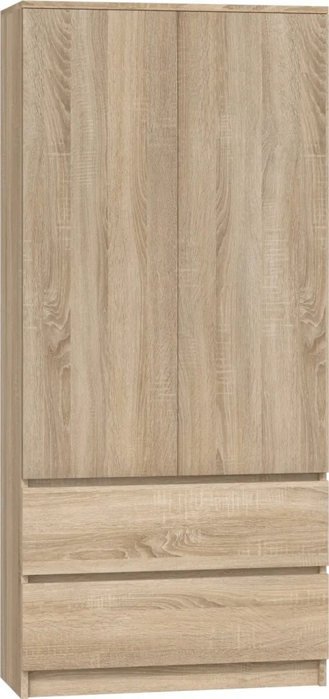 Šatní skříň MALWA I 90 cm dub sonoma
