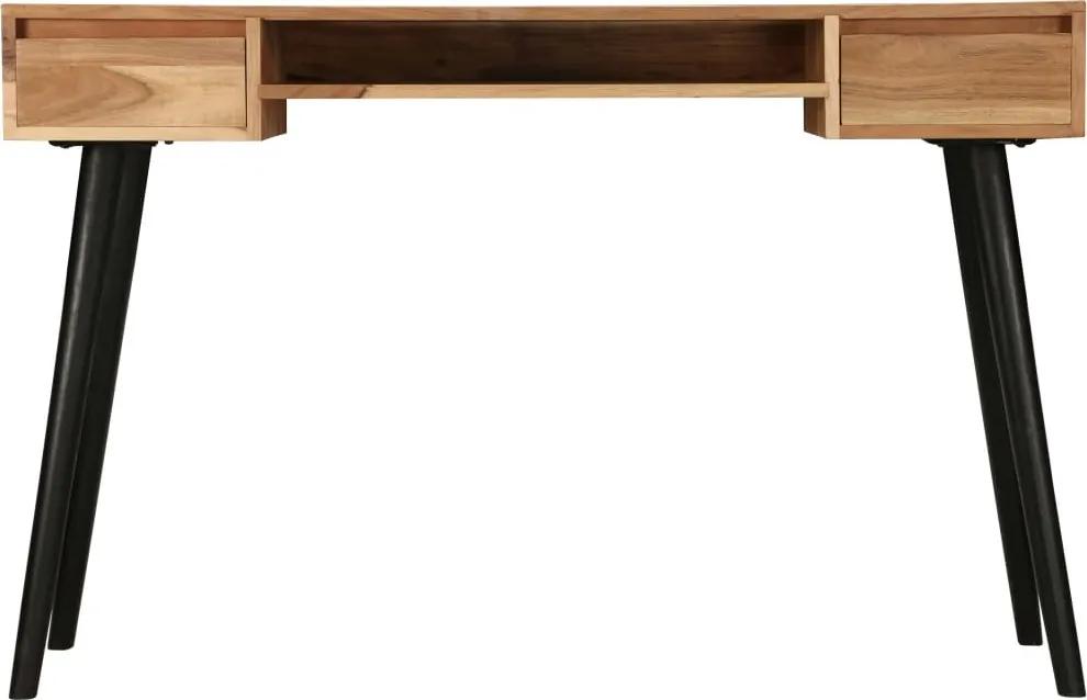 vidaXL Psací stůl z masivního akáciového dřeva 118 x 45 x 76 cm [246205]