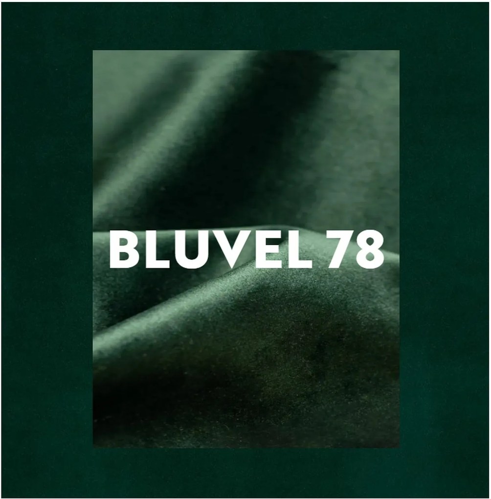 Polohovací houpací křeslo OLIMP Velvet zelené