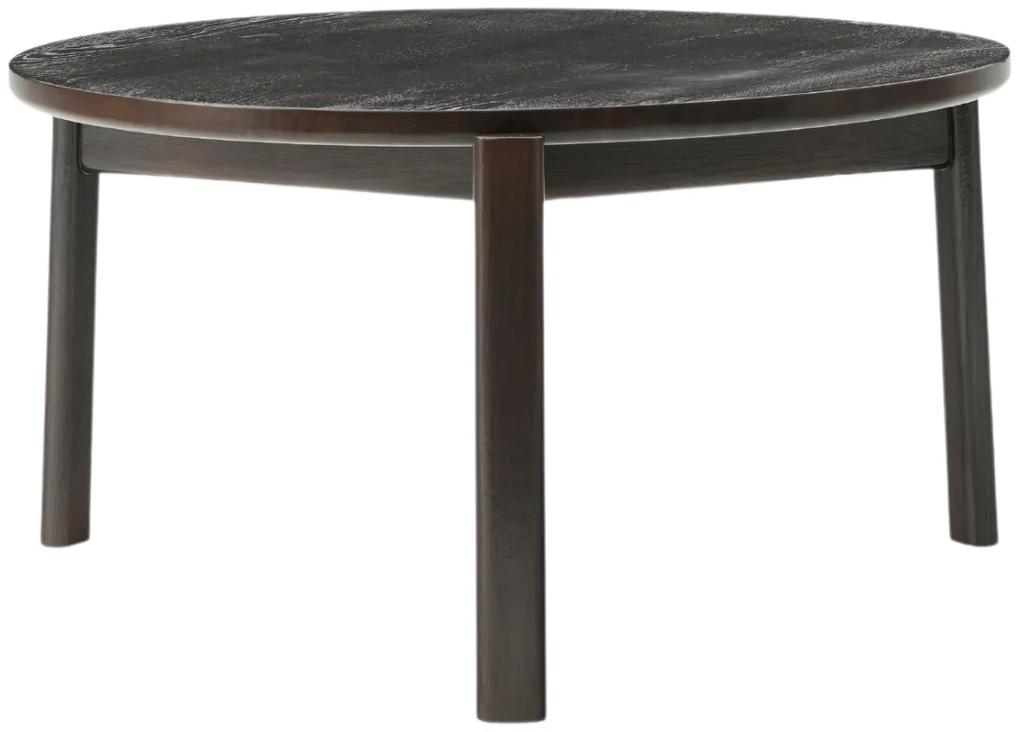 OnaDnes -20% Audo CPH Hnědý dubový konferenční stolek AUDO PASSAGE 70 cm